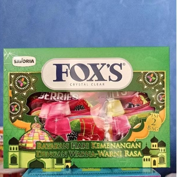 Jual Permen foxs crystal clear edisi idul fitri Mints, Berries, Mint ...