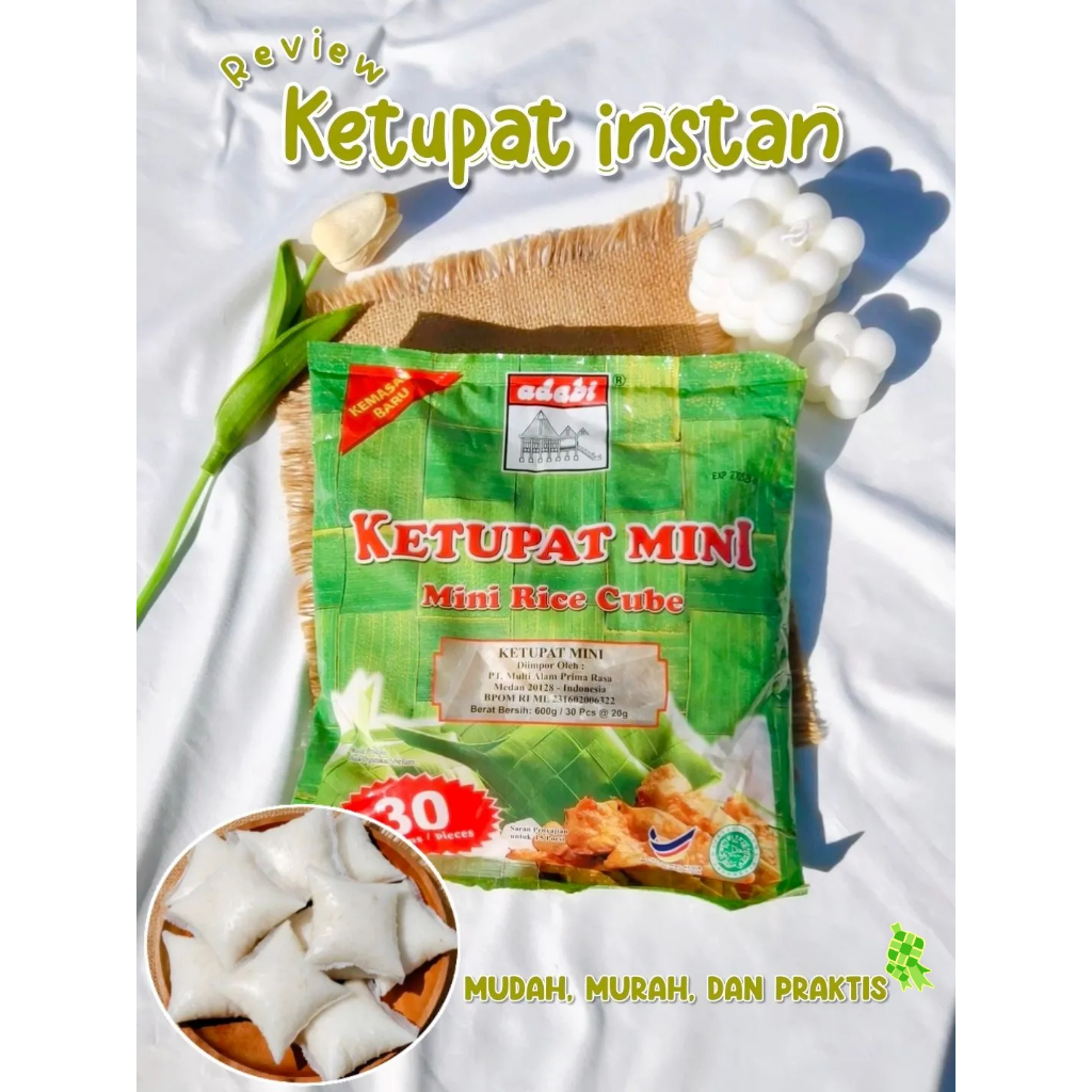 Jual adabi ketupat mini rice cube | Shopee Indonesia