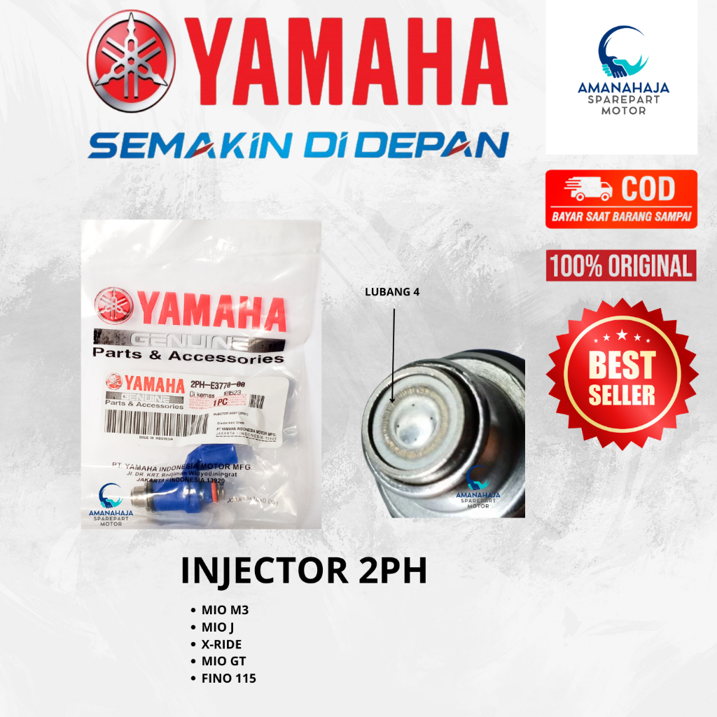 Jual (GARANSI) ORI INJEKTOR / INJECTOR ASSY MIO M3 (2PH) | SPAREPART ...