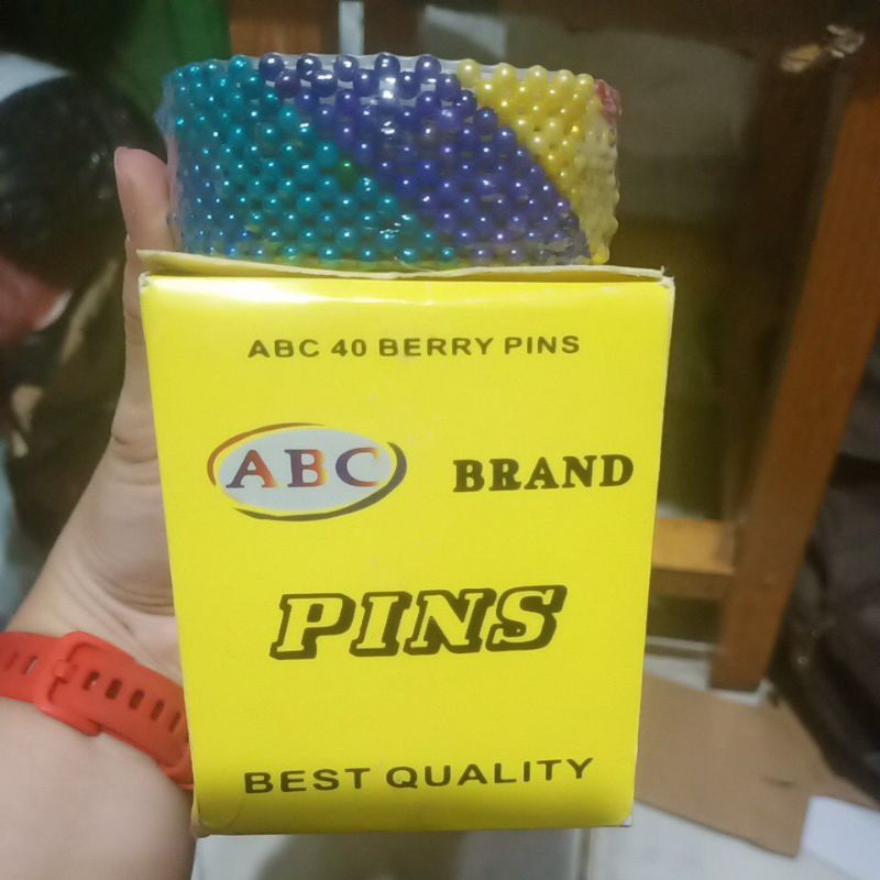 Jual Jarum Pentul ABC Best Quality || 1slop - 12papan || isi 40pcs ...