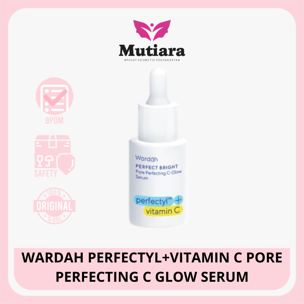Jual WARDAH PERFECTYL+VITAMIN C PORE PERFECTING C GLOW SERUM 15ML | Shopee Indonesia