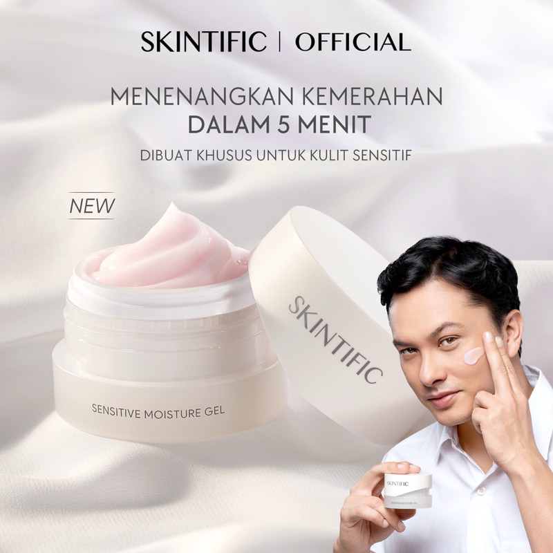 Jual SKINTIFIC SENSITIVE MOISTURE GEL 40ml | Shopee Indonesia