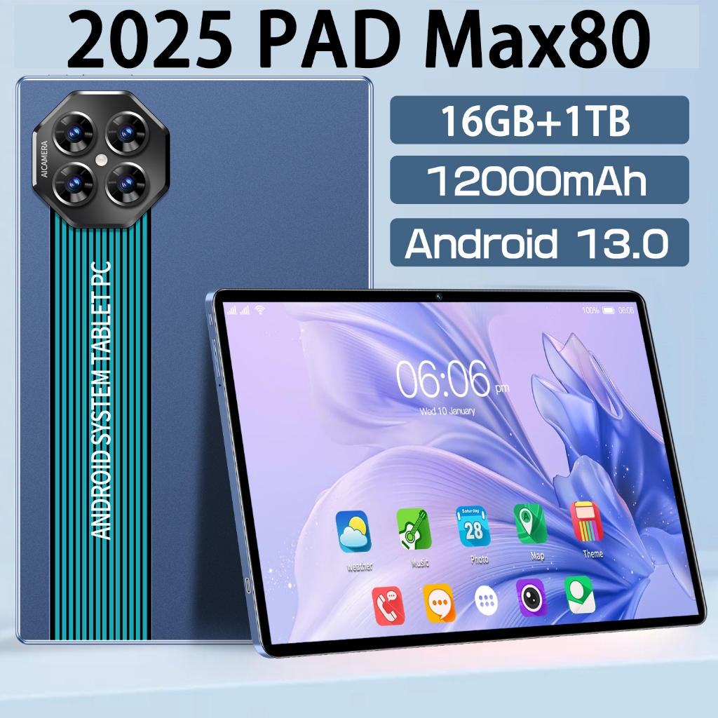 Jual [Bisa COD] Tablet Max80 PC Asli Baru Tab 11.6inch 16GB+1024GB ...