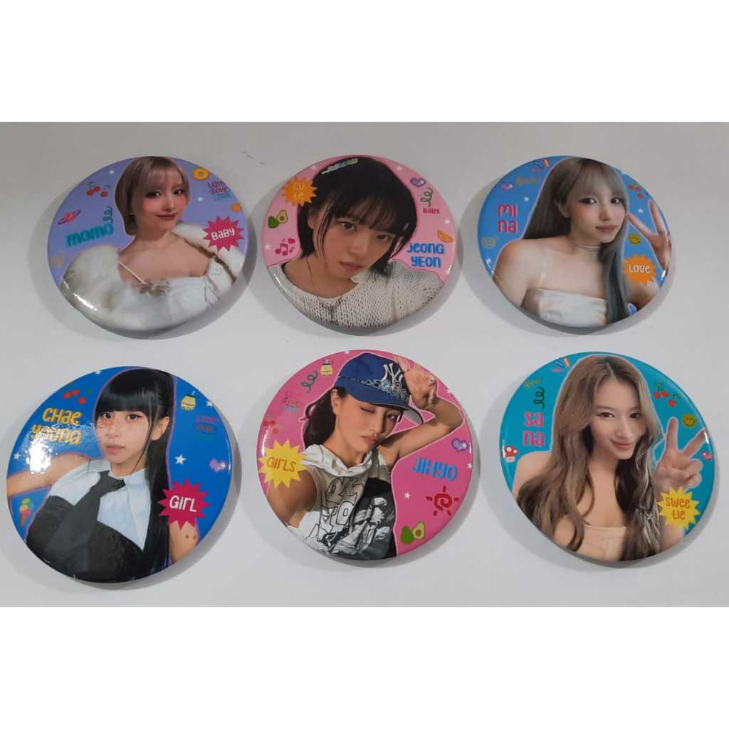 Jual Freebies KPOP TWICE Hand mirror/Cermin mini Twice/bisa custom ...