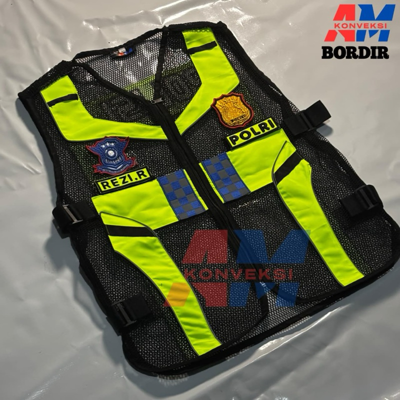 Jual ROMPI POLISI JARING ASLI LANTAS BORDIR FREMIUM TERLARIS | ROMPI ...