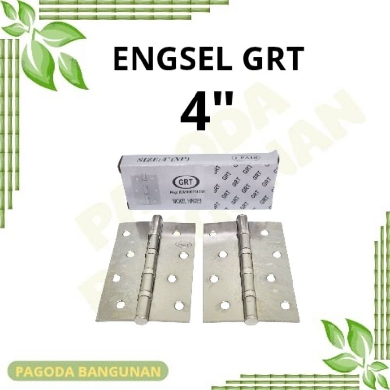 Jual Engsel Pintu Jendela GRT 4" SILVER | Shopee Indonesia