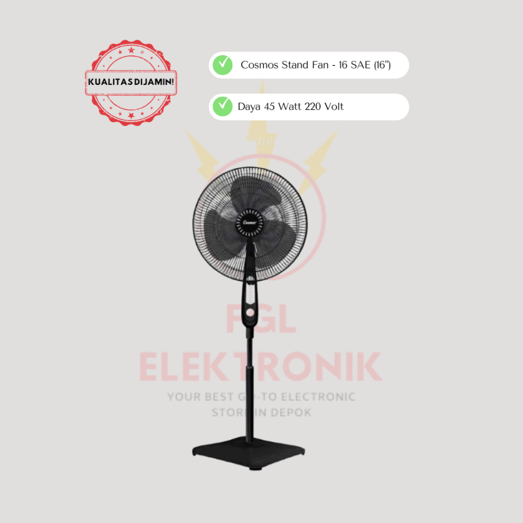 Jual Cosmos - Stand Fan SDB/SAE 16 Inch | Shopee Indonesia