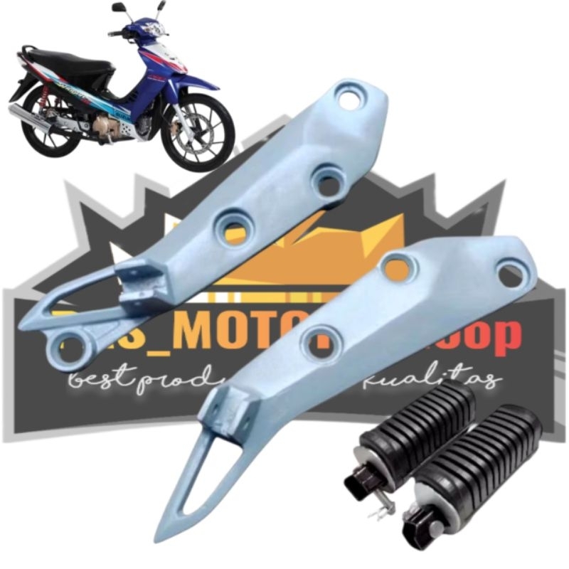 Jual power footstep Shogun 125 satu set pijakan kaki belakang Shogun ...