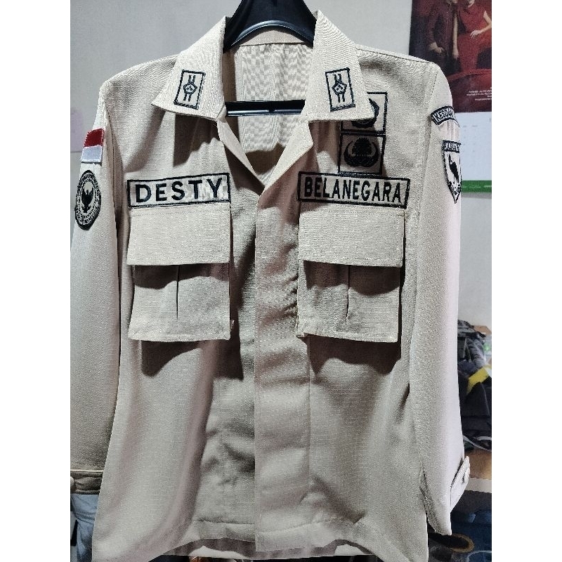Jual SERAGAM PDL KEMENTERIAN PERTAHANAN BELA NEGARA SERAGAM CPNS TNI ...