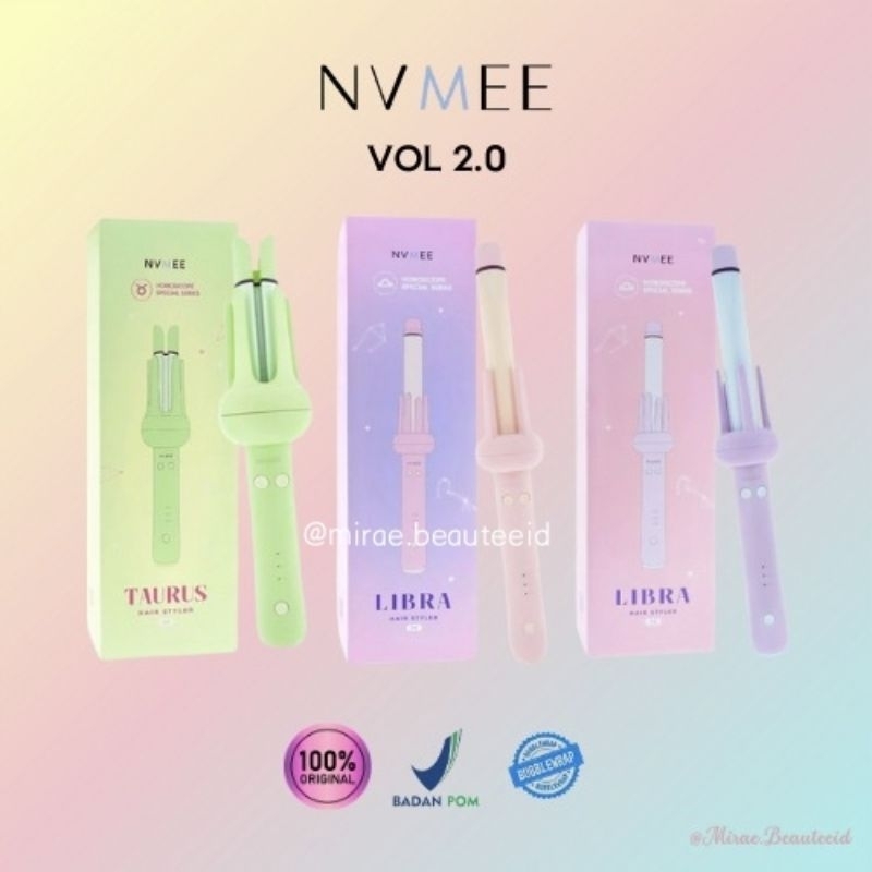 Jual [READY] NVMEE Taurus Catokan Curly Automatic 32mm | Libra 28mm ...