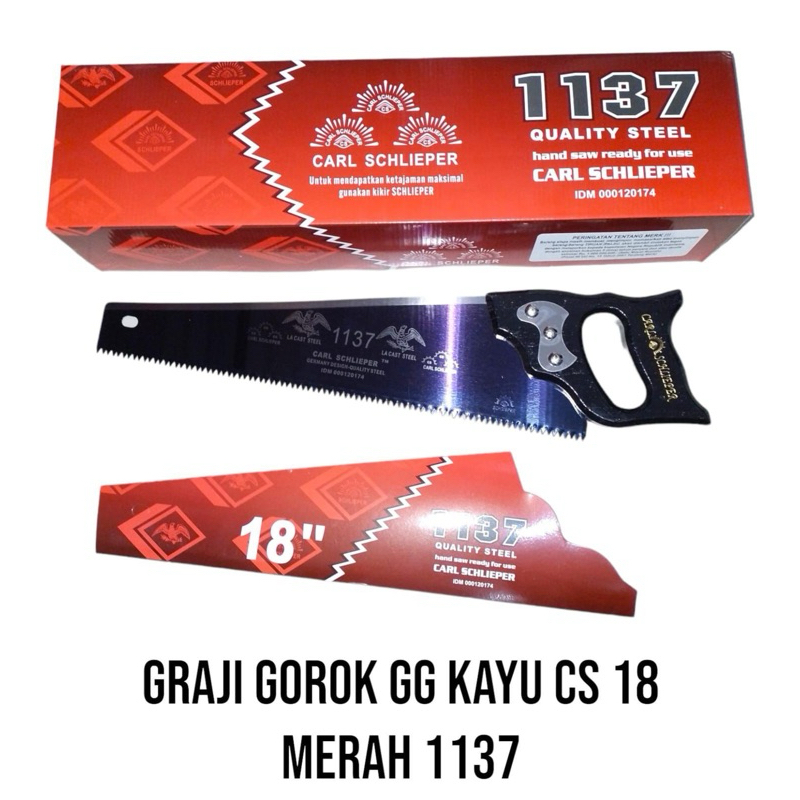 Jual Gergaji gorok kayu cap mata 1137 ukuran 18" / graji kayu carl ...