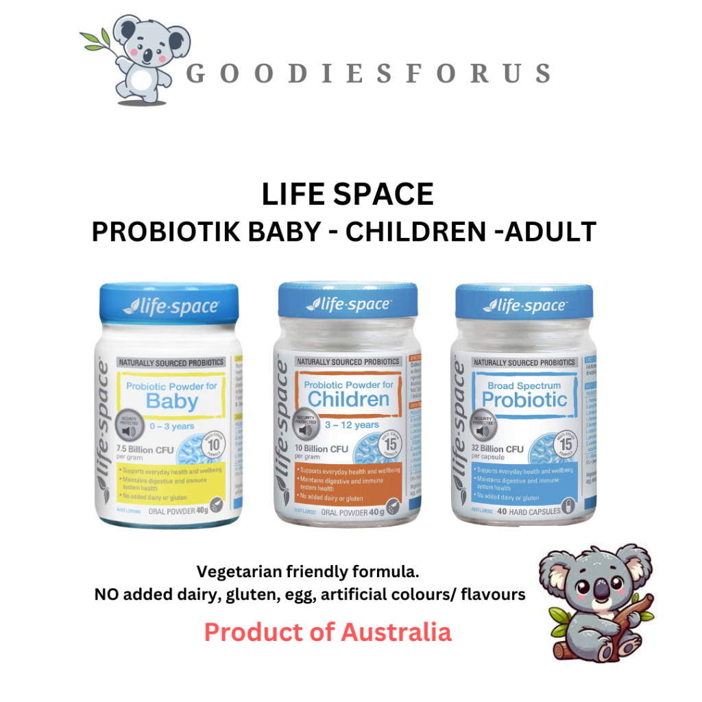 Jual Life-space Probiotic Powder For Baby/Children 40g/Probiotik Dewasa ...