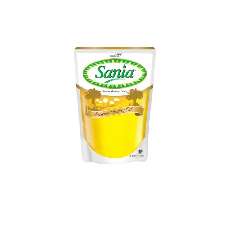 Jual Minyak Goreng Sania Premium Cooking Oil Kemasan 2 Liter | Shopee ...