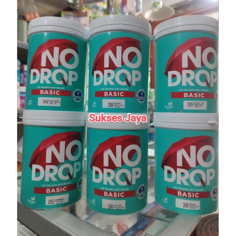 Jual NO DROP BASIC - CAT PELAPIS ANTI BOCOR 1 KG | Shopee Indonesia