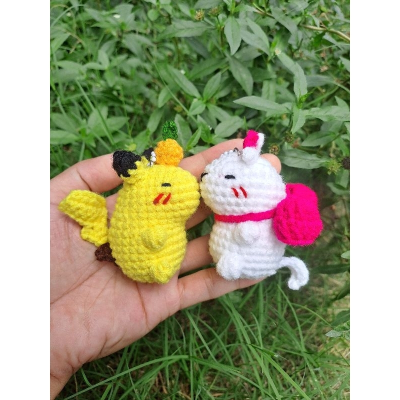 Jual Gantungan amigurumi capybara | gantungan tas rajut capybara ...