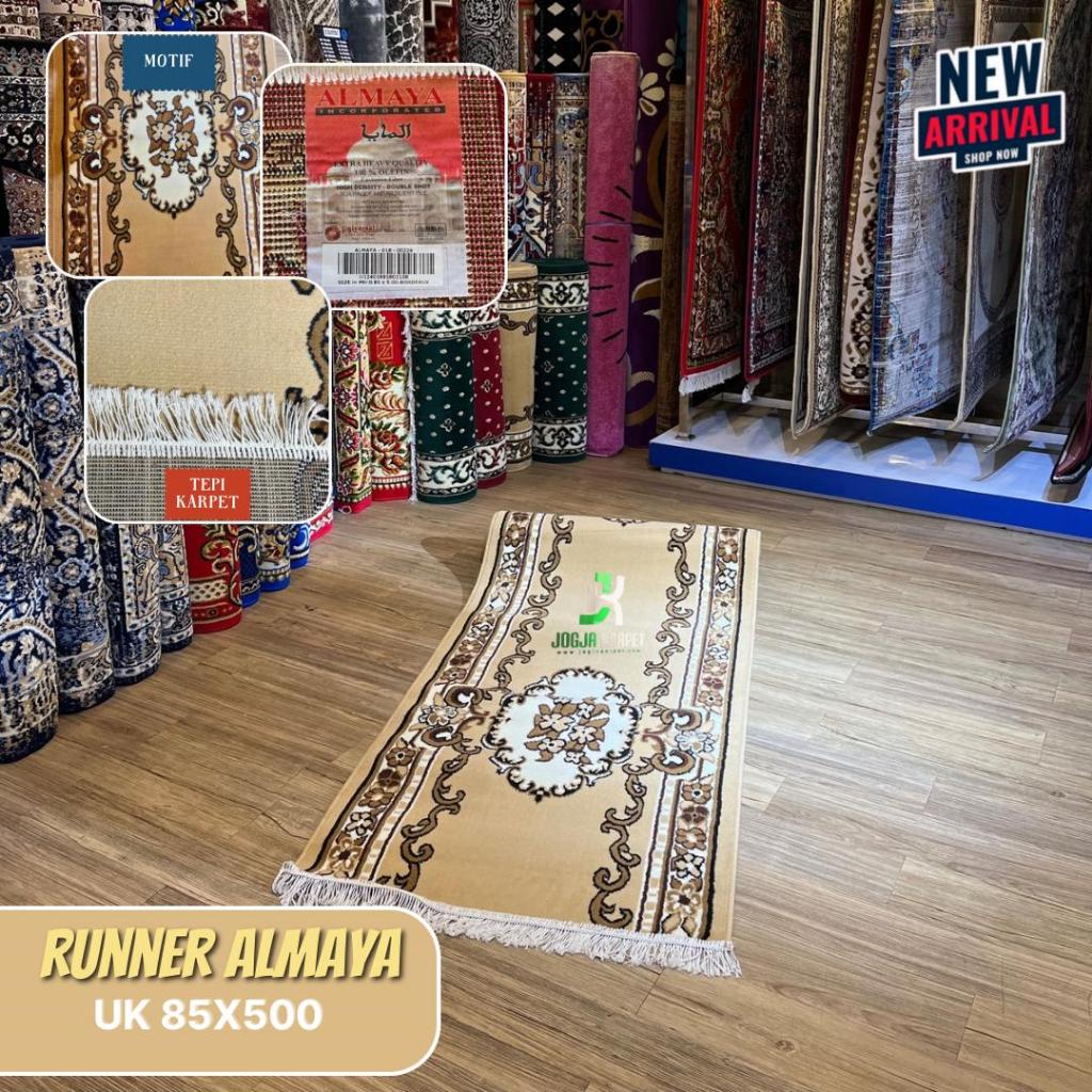 Jual Karpet Runner ALMAYA | Ukuran : 85x500 cm | Shopee Indonesia