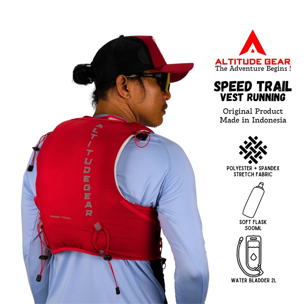 Jual Tas Hydropack Vest Trail Running Altitude Gear SpeedTrail ...