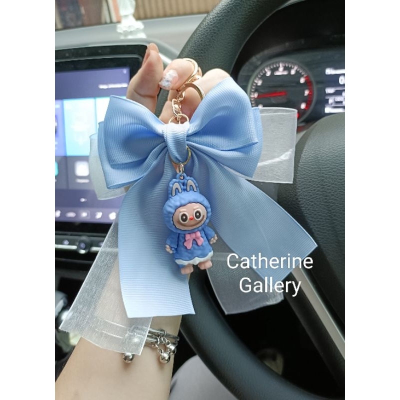 Jual Gantungan Kunci Pita Labubu / Gantungan Tas Pita Labubu | Shopee ...