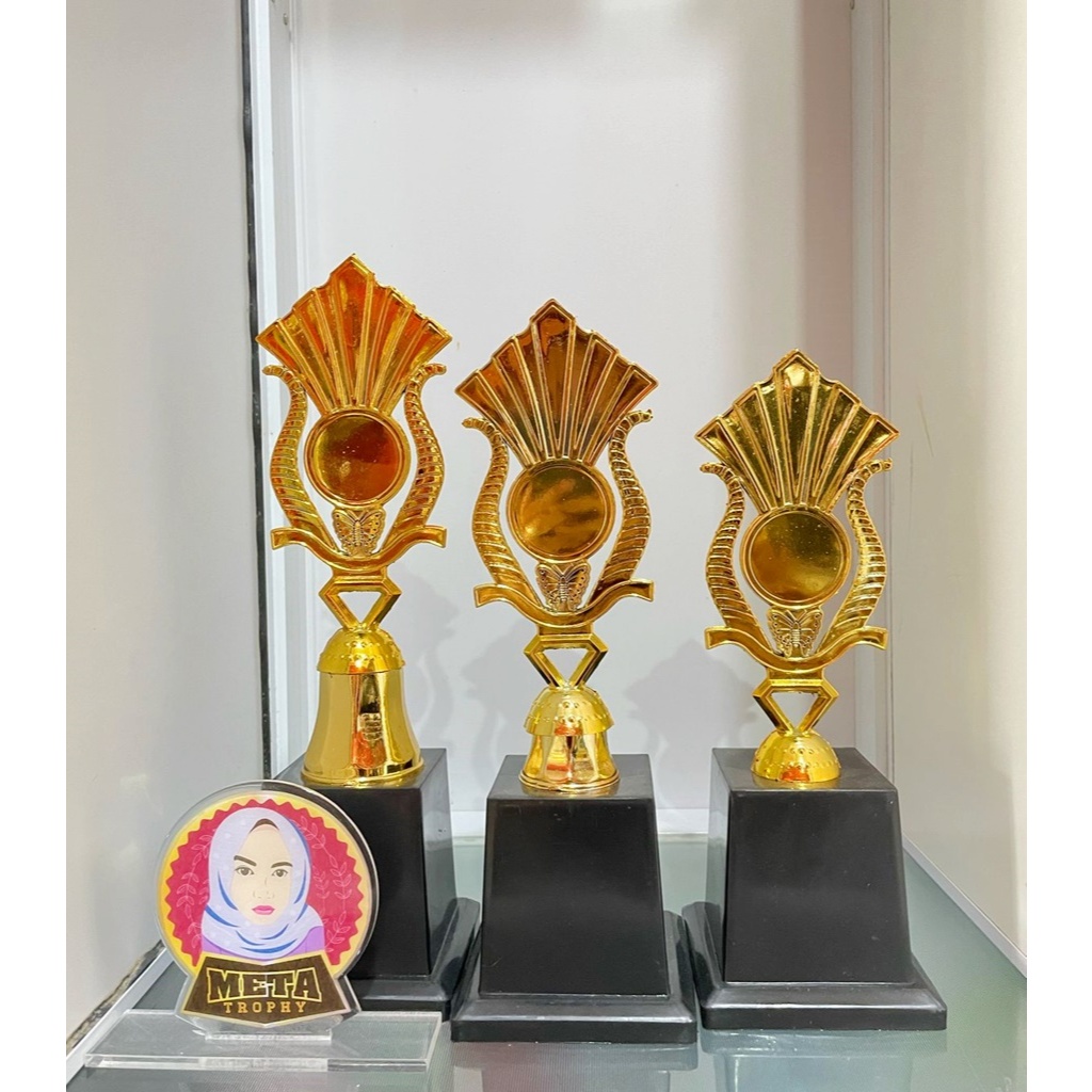 Jual PIALA JUARA 123 UKURAN STANDAR UNTUK LOMBA FASHION SHOW PIDATO ...