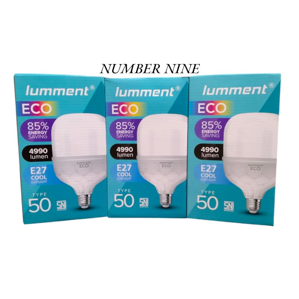 Jual (Paket Isi 3) Lumment Eco Lampu LED Capsule 50 Watt | Shopee Indonesia