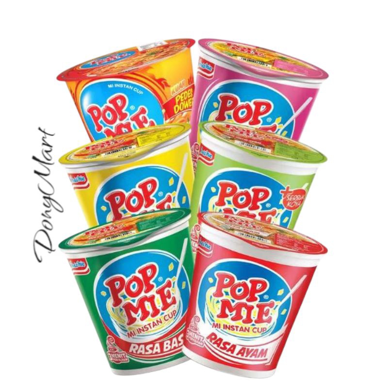 Jual Pop Mie Kuah Goreng Rasa Baso Rasa Kari Ayam Rasa Soto Ayam 75 g ...