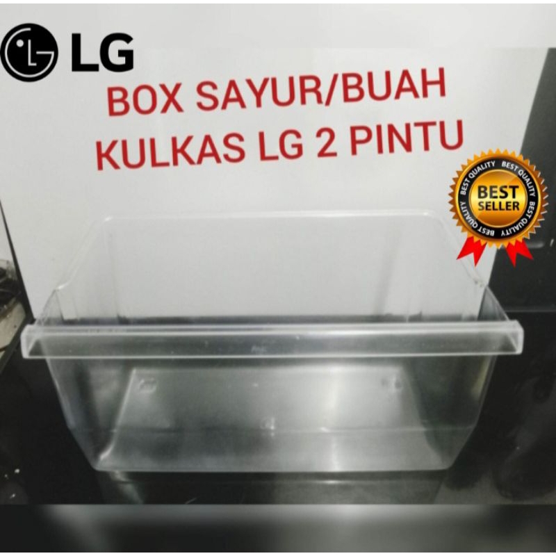 Jual BOX SAYUR KULKAS LG 2 PINTU.SECOND ORIGINAL | Shopee Indonesia