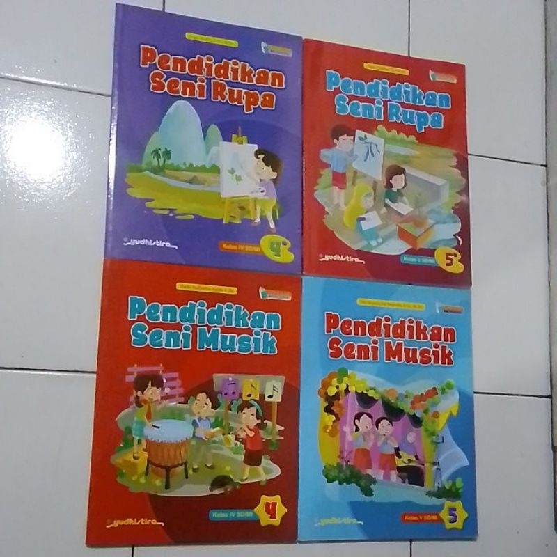 Jual PENDIDIKAN SENI RUPA & PENDIDIKAN SENI MUSIK SD/MI KELAS 4 & 5 ...