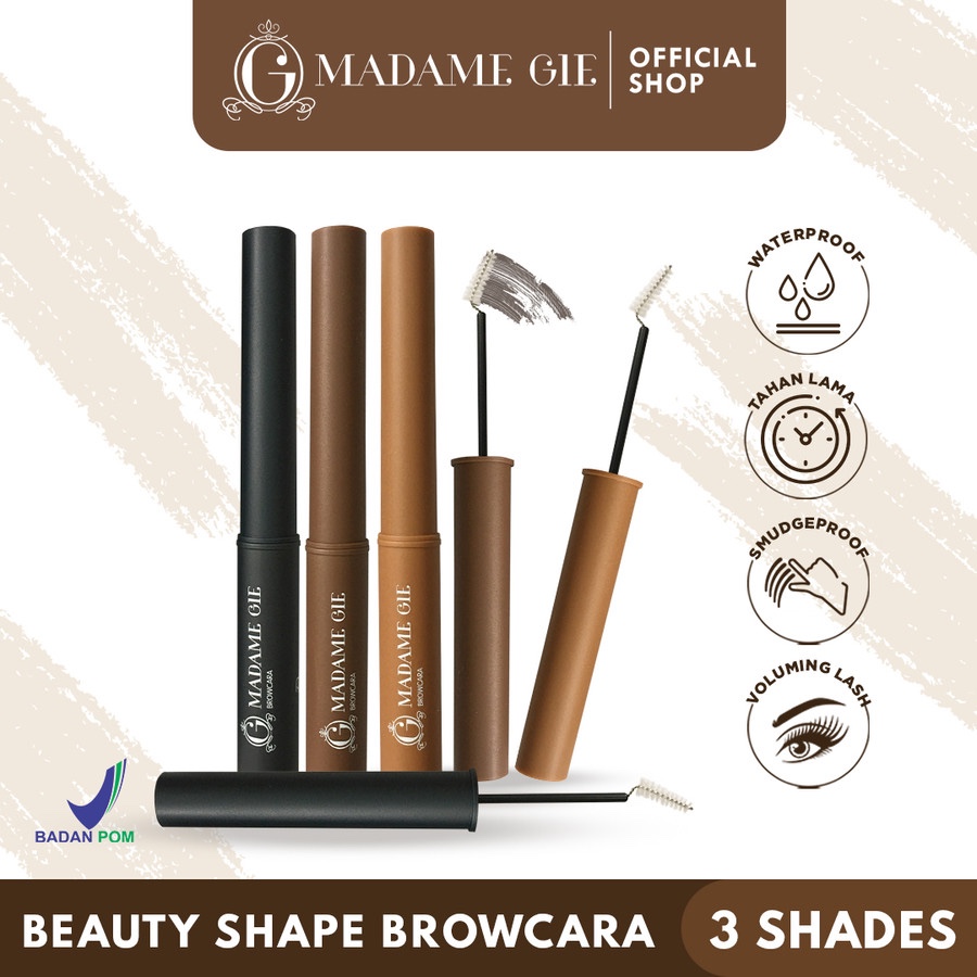 Jual MADAME GIE Beauty Shape Browcara - Maskara Alis | Shopee Indonesia