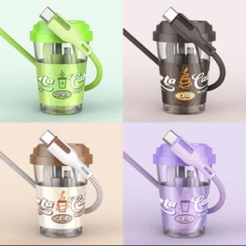 Jual Robot RCO Coffee Cup Kabel Data Robot RCOC100 Tipe C 3A (Per 1pcs ...