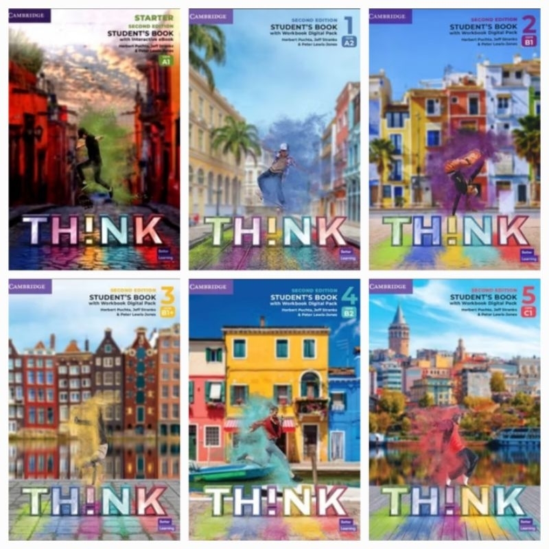 Jual Buku Cambridge Think Starter Student Book 1 2 3 4 5 / Colour / 2nd ...