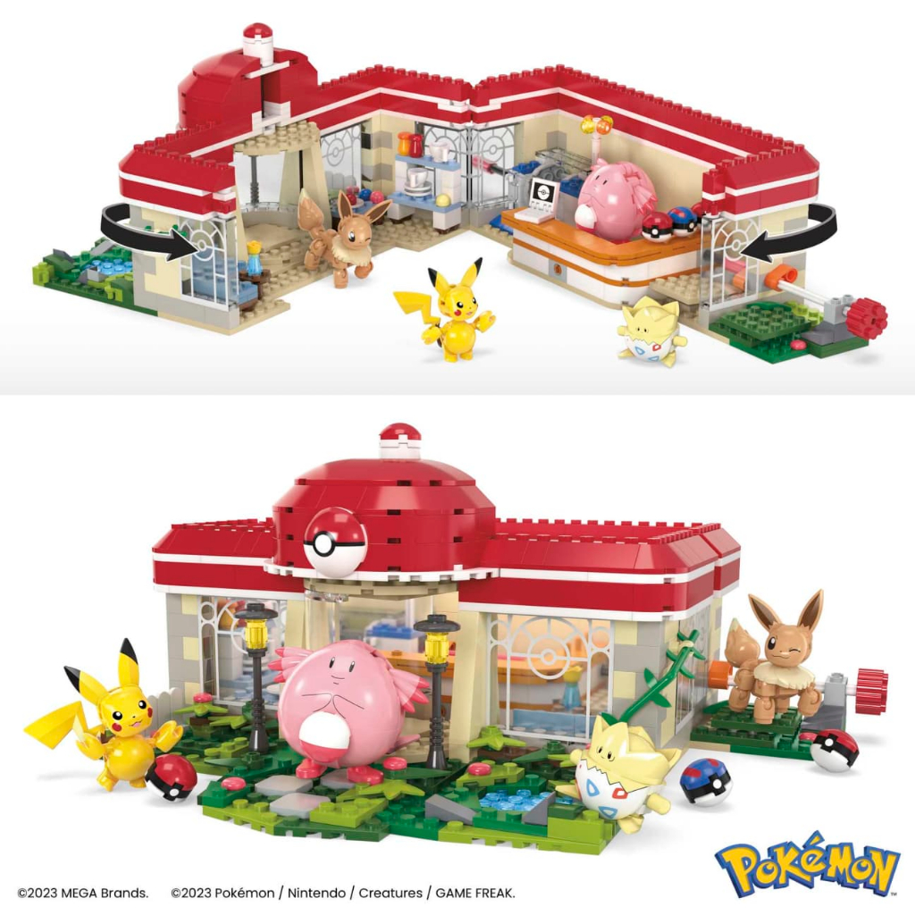 Jual Mega Bloks Pokemon Forest Pokemon Center - Mainan Balok Action ...