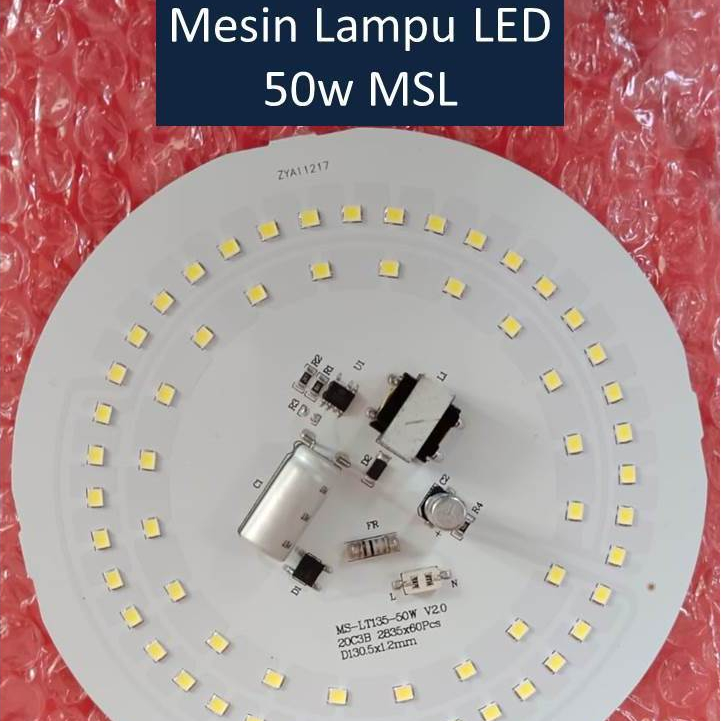 Jual [NEW] PCB Lampu LED AC / Mesin Lampu LED AC / 50 Watt / MSL / PCB ...