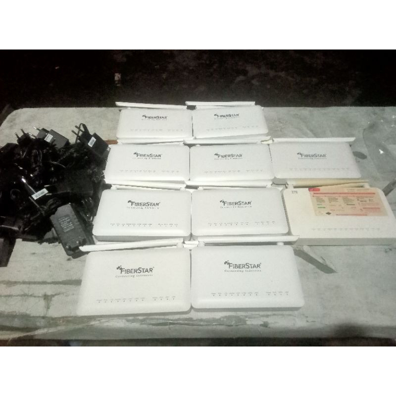 Jual router modem cbn 11unit+Adptor11unit | Shopee Indonesia