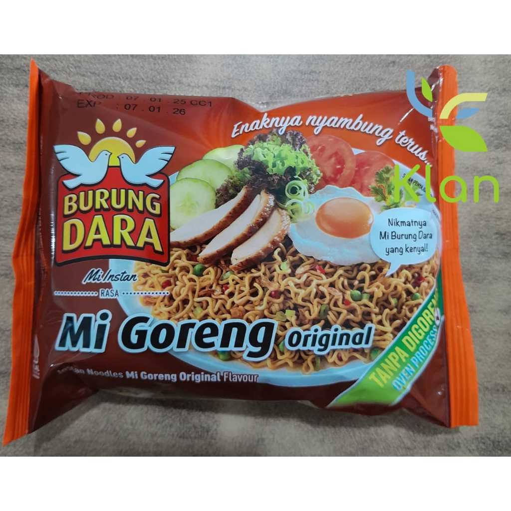 Jual BURUNG DARA MIE GORENG ORIGINAL/ MI GORENG/ MI INSTAN 67GR ...