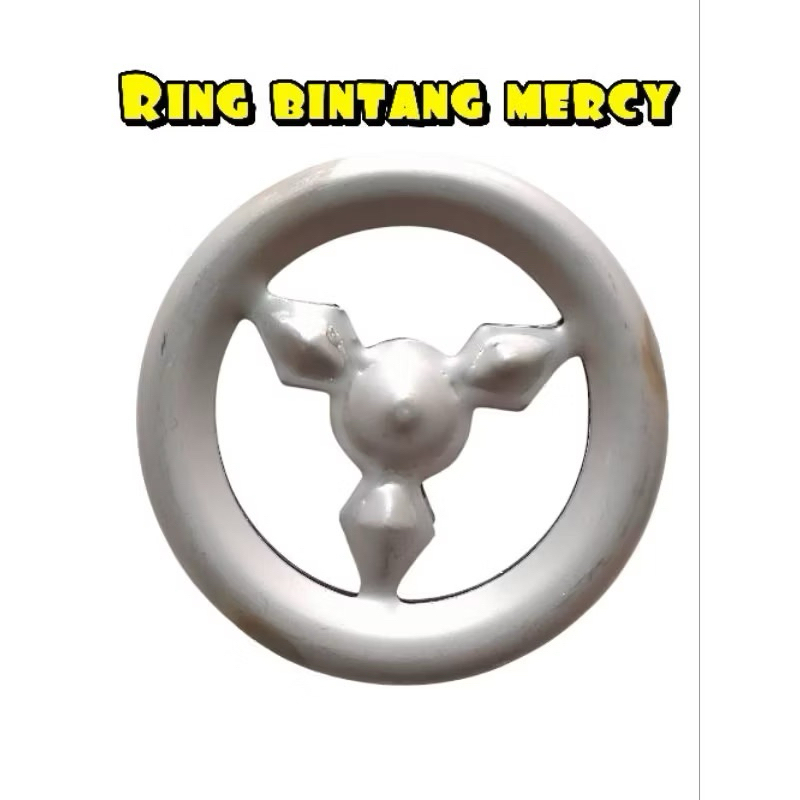 Jual Ring Bintang 3 Mercy Besi Plat Ornamen Pagar Tralis Hiasan Pagar ...
