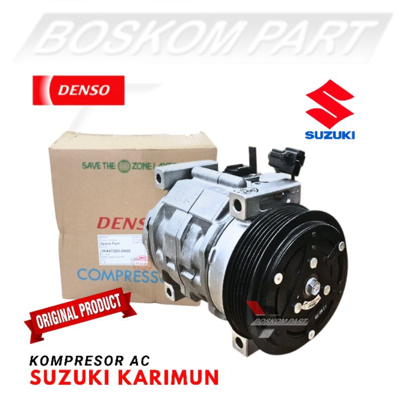 Jual Kompresor AC Suzuki Karimun Estilo Swift X Over Sx 4 Denso ...
