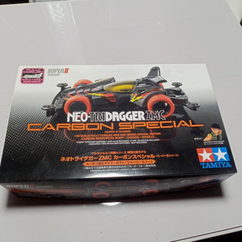 Jual tamiya mini 4wd neo tridagger ZMC special karbon | Shopee Indonesia