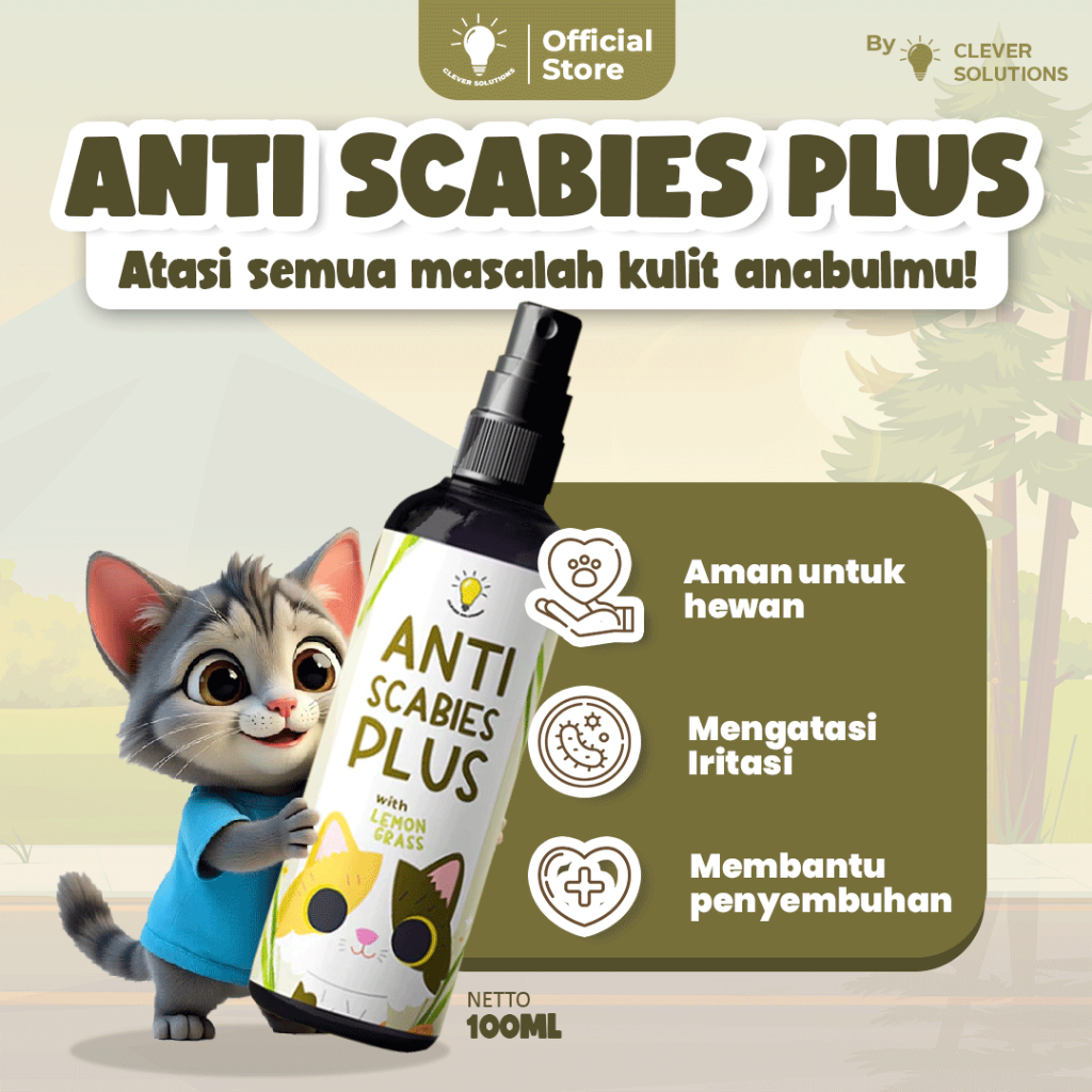 Jual Clever Solutions Obat Jamur Scabies - Anti Scabies Plus untuk ...