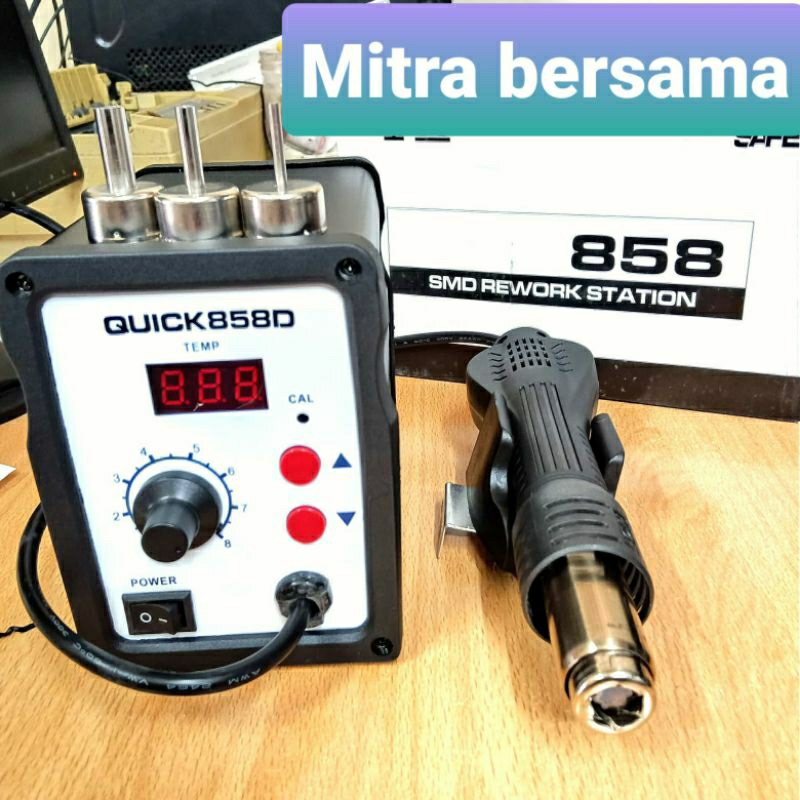 Jual BLOWER 858D QUICK DIGITAL OTOMATIS SOLDER UAP QUICK 858D AUTO ...