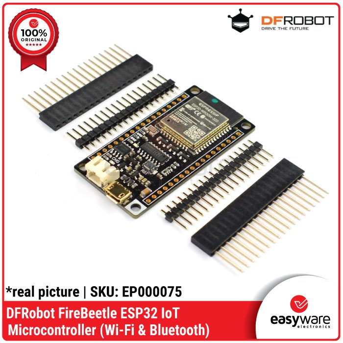 Jual DFRobot FireBeetle ESP32 IoT Microcontroller Supports Wi-Fi & Bluetooth | Shopee Indonesia