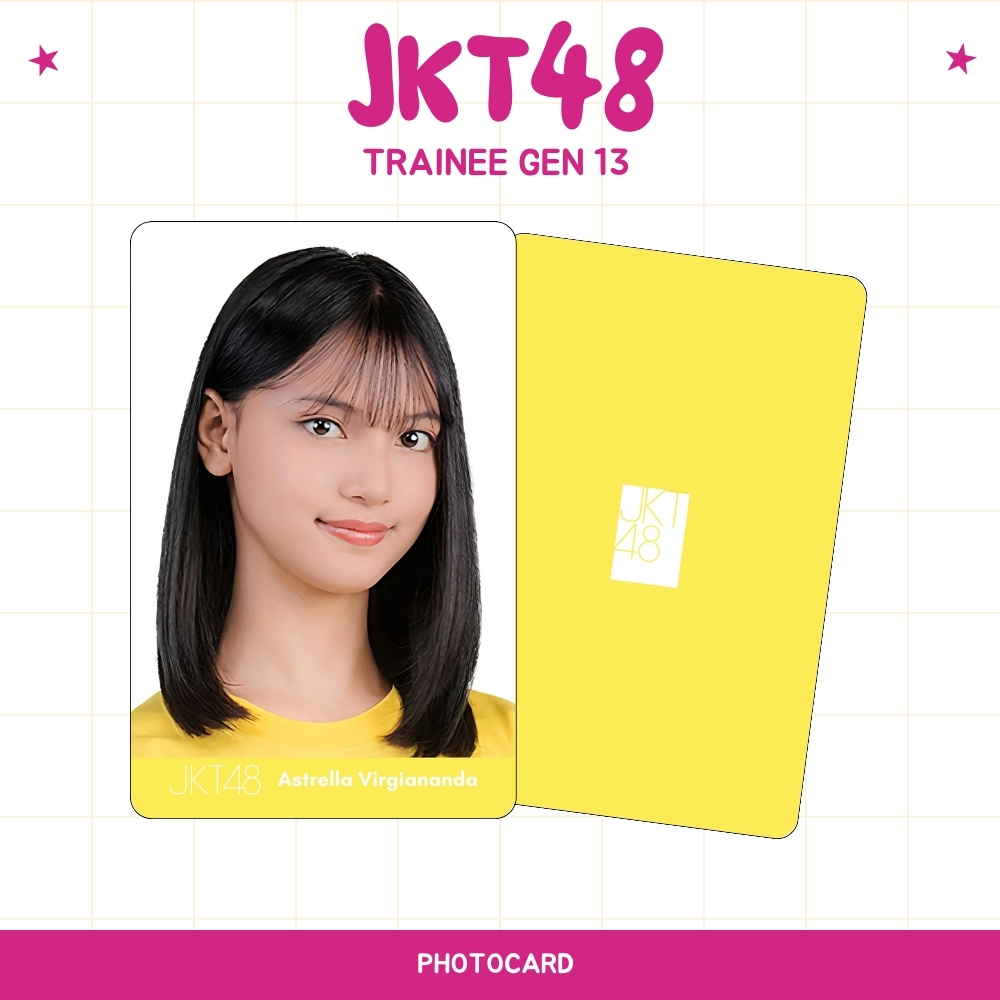 Jual PHOTOCARD JKT48 TRAINEE GEN 11 12 & 13 2SISI (HARGA 1 PCS ...