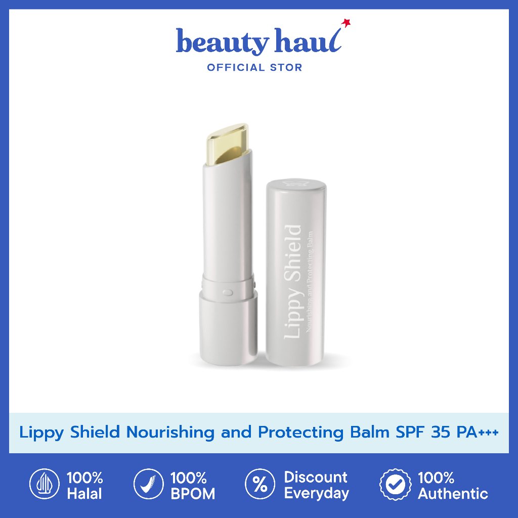 Jual MOTHER OF PEARL Lippy Shield Nourishing and Protecting Balm SPF 35 ...