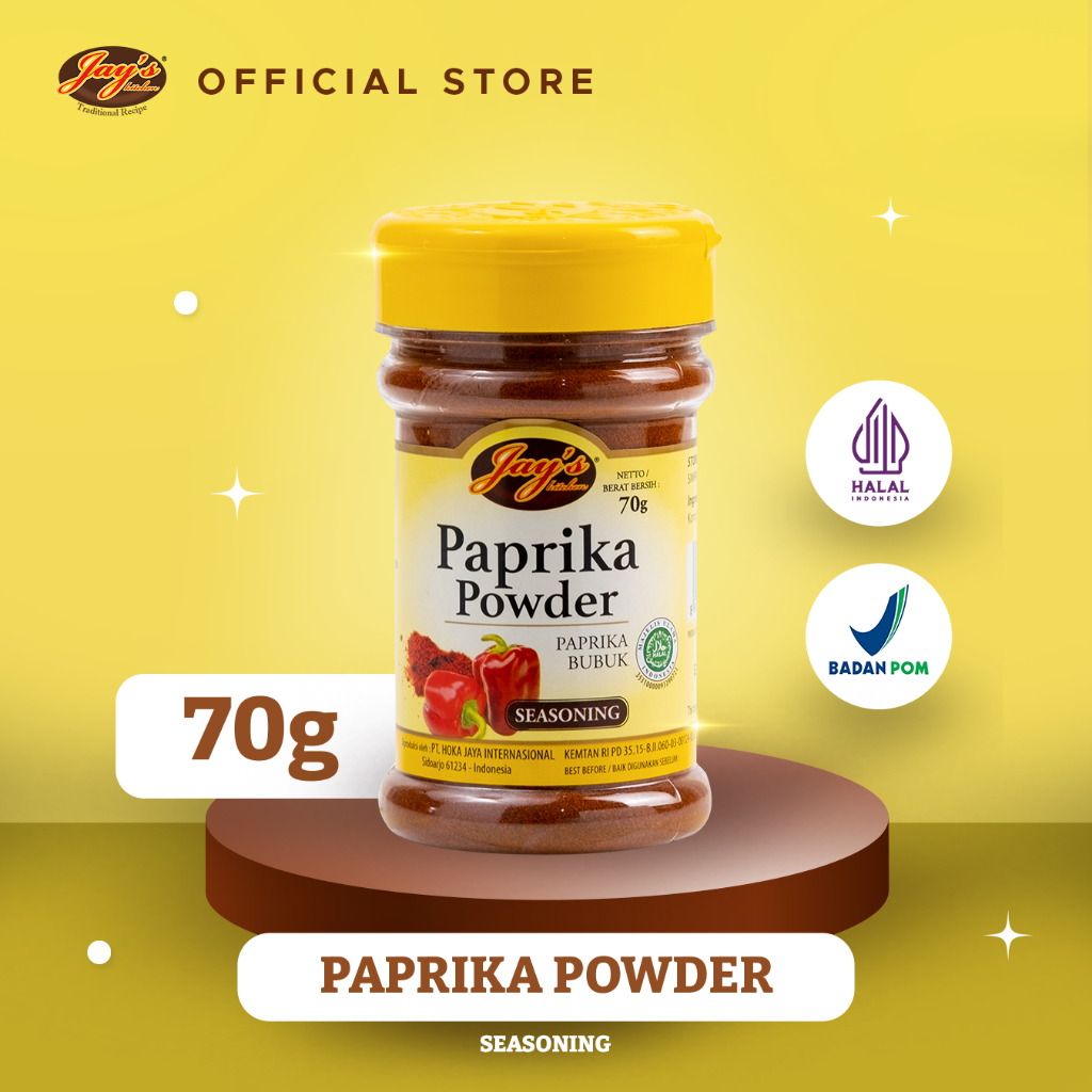 Jual Jay's Kitchen Paprika Powder | Shopee Indonesia