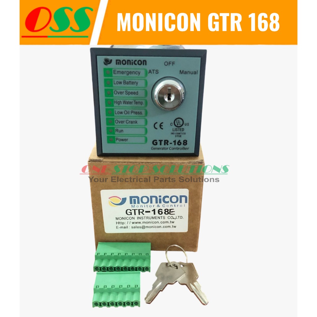 Jual Monicon GTR168 GTR-168 Generator ATS Control Module Genset ...
