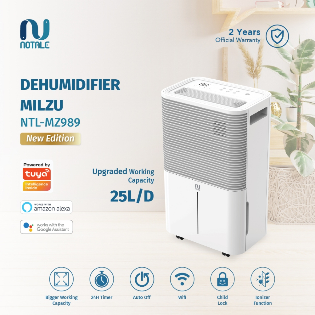 Jual Notale Milzu Dehumidifier Penyerap Lembab Ruangan Dehumidifier ...