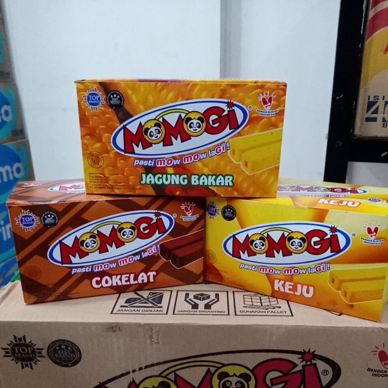 Jual MOMOGI JAGUNG BAKAR / MOMOGI RASA JAGUNG BAKAR KEJU COKELAT (1PACK ISI 20PCS) | Shopee ...