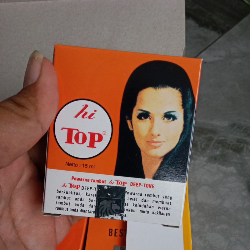 Jual Hitop semir rambut 15ml pewarna rambut original | Shopee Indonesia