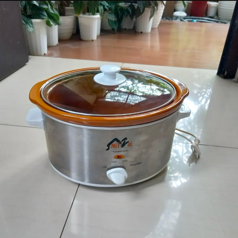 Jual Slow Cooker Mitzui BNIB (Belum Pernah Dipakai) | Shopee Indonesia