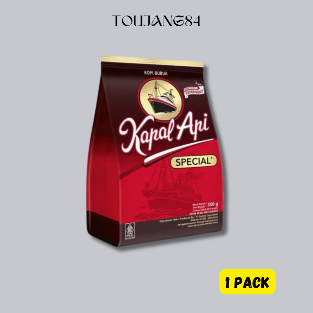 Jual Kapal Api Bubuk Special Merah PCK @350g | Shopee Indonesia
