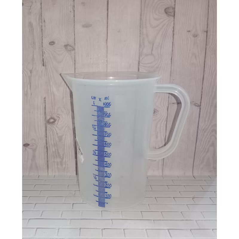 Jual GELAS TAKAR GREENLEAF 1 LITER / GELAS UKUR TEBAL - GREEN LEAF | Shopee Indonesia